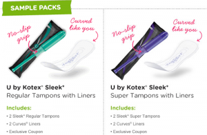 FREE U By Kotex Sample Pack! | Thrifty Momma Ramblings