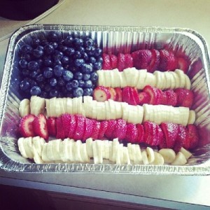 American Flag Fruit Tray! | Thrifty Momma Ramblings