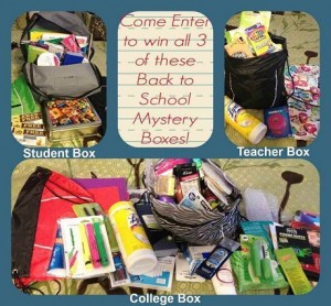 Teacher Back to School Mystery Box Giveaway Event | Thrifty Momma Ramblings