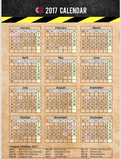 Yes! Score These Free 2017 Calendar Now! | Thrifty Momma Ramblings